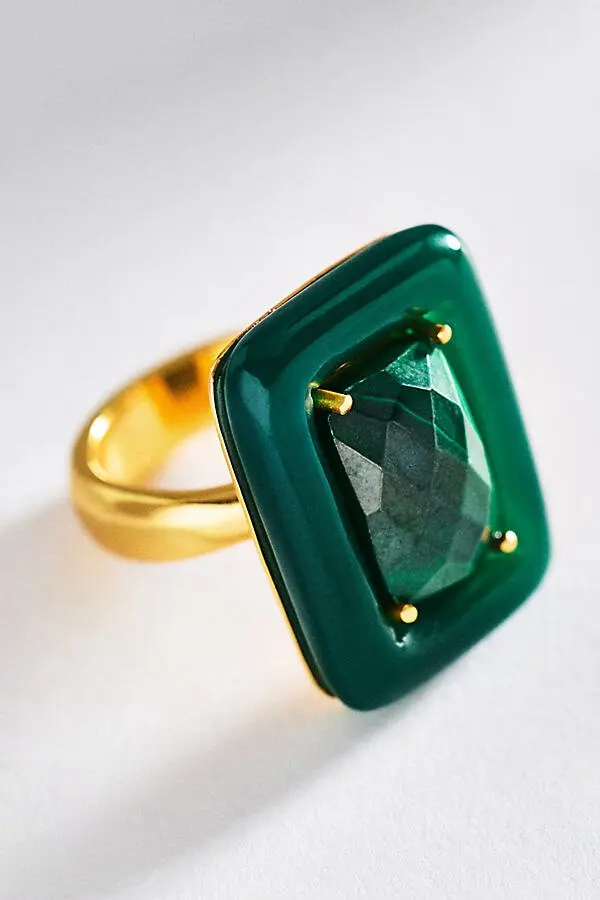 BOHÈME BY VÉRO Amazonia Square Rg - Green