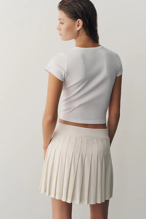 The Upside Cadiz Pleated Mi Skirt