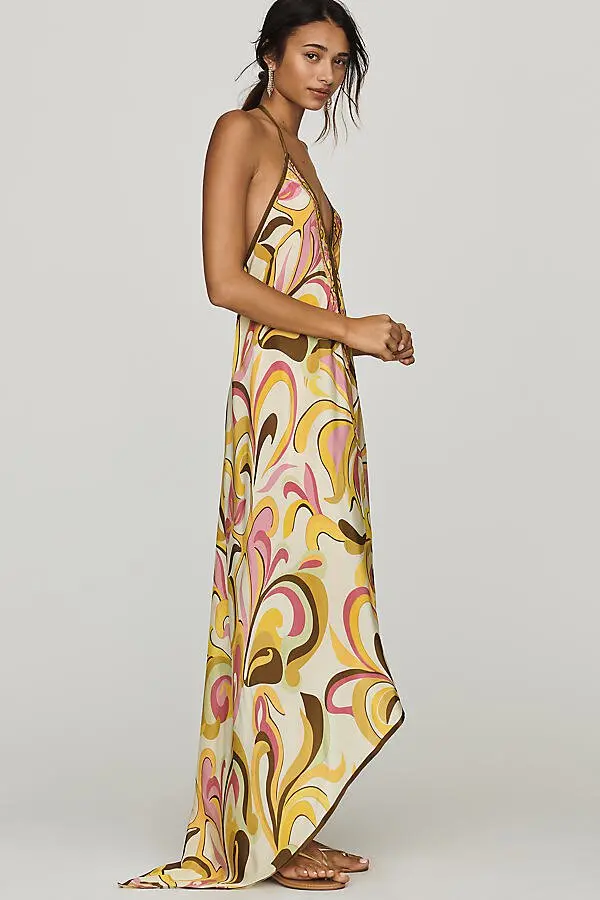 Rococo Sand High-low Maxi Dress