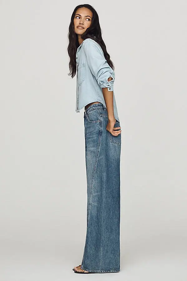 DL1961 Alex Wide-leg Jeans - Authentic
