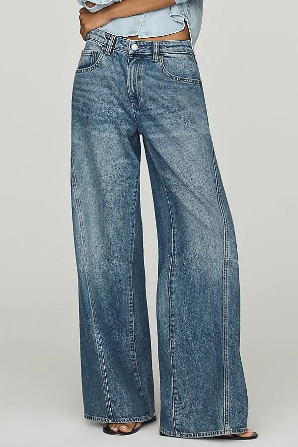 DL1961 Alex Wide-leg Jeans - Authentic