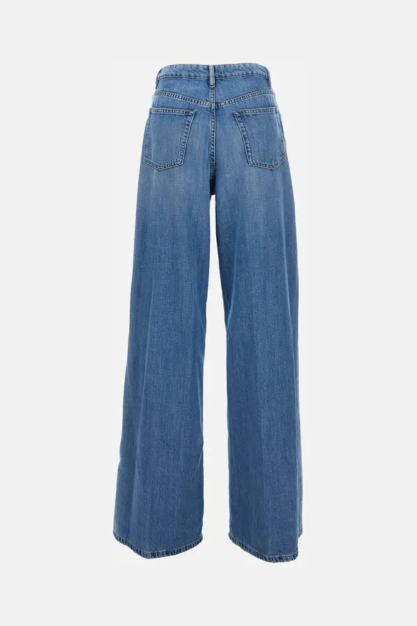 3x1 High-waisted Wide-leg Full Length Jeans