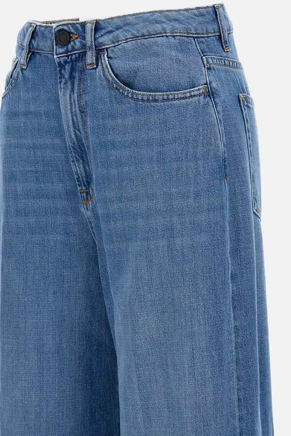 3x1 High-waisted Wide-leg Full Length Jeans