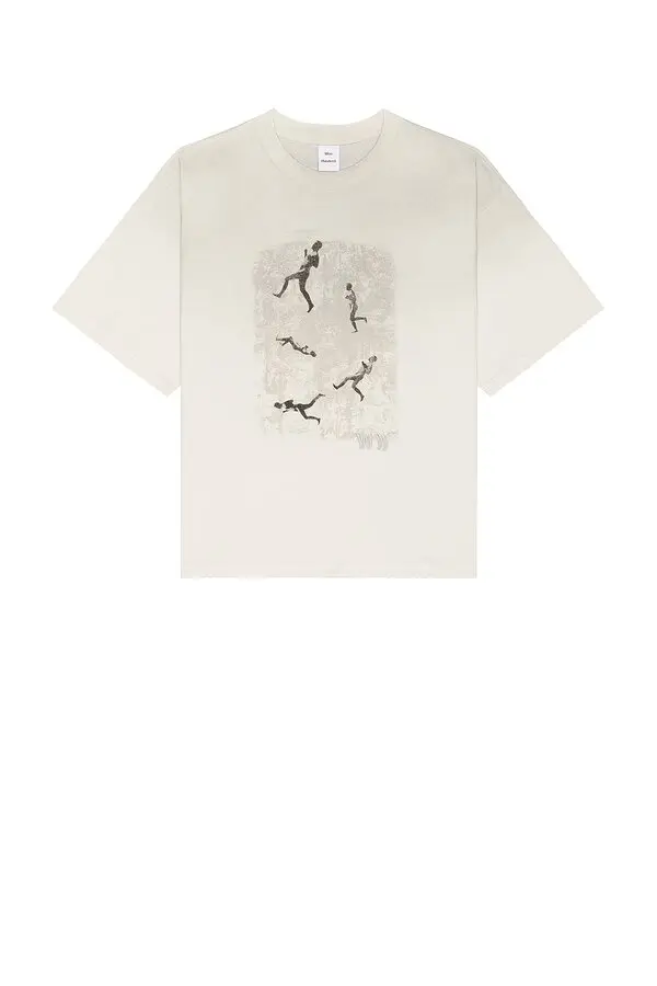 WON HUNDRED Houston Run T-shirt In Cream