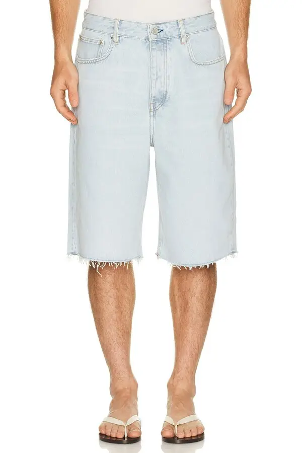 WON HUNDRED Kayce Denim Shorts - Soft Blue