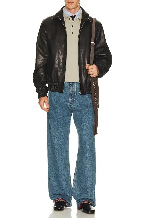 Valentino Garavani Moto Jacket In Black