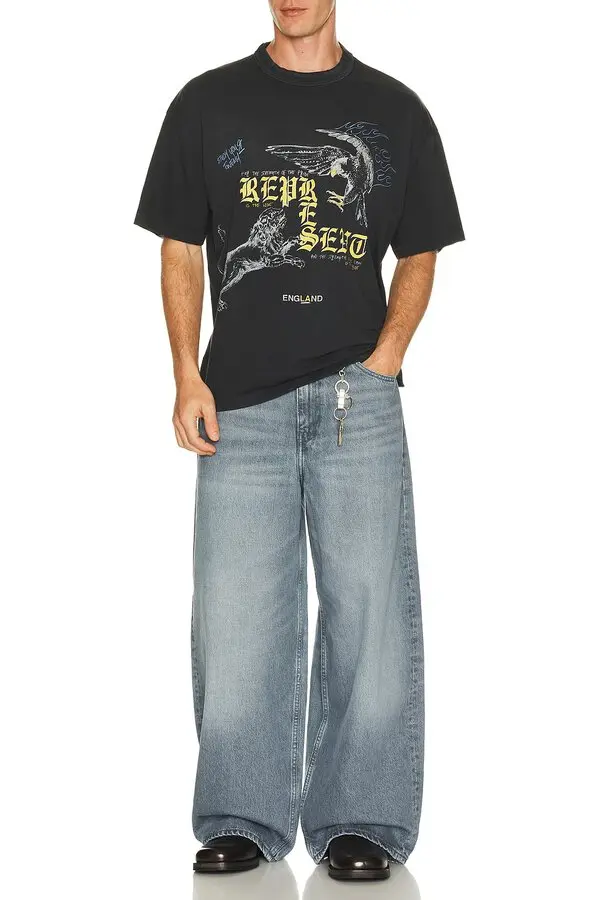 REPRESENT Enemy Tee In Black
