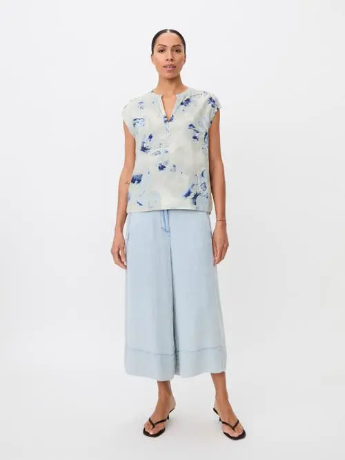MASAI COPENHAGEN Floral Cap Sleeve Top