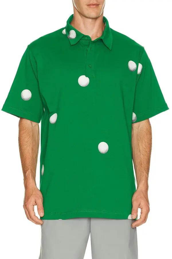 STUDENTS GOLF Filhurst Short Sleeve Polo Shirt - Green