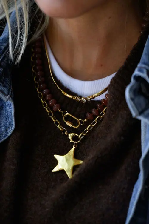 BEADS BY TARA Hot Chocolate Necklace