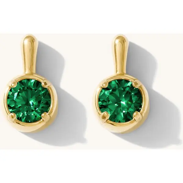 BEADS BY TARA Bonbon Stud Earrings - Peridot