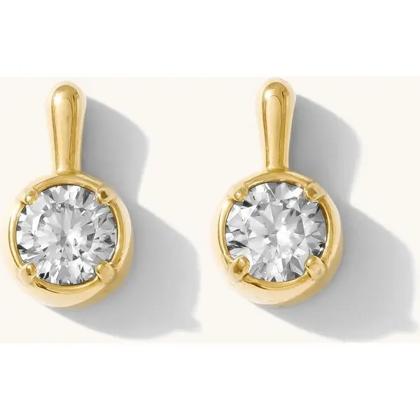 BEADS BY TARA Bonbon Stud Earrings - Simulated Diamond