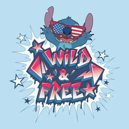 LILO & STITCH Troublemaker Wild And Free Graphic T-shirt