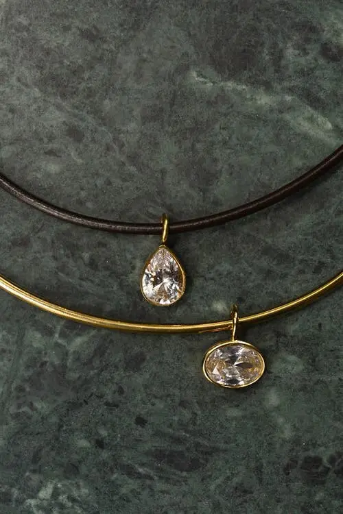 BEADS BY TARA Frankie Pendant Necklace - Pear
