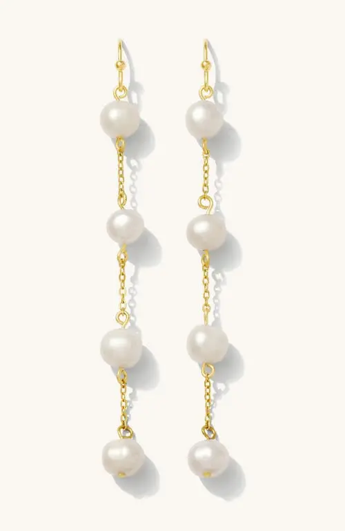 BEADS BY TARA Cordelia Pearl Drop Earrings
