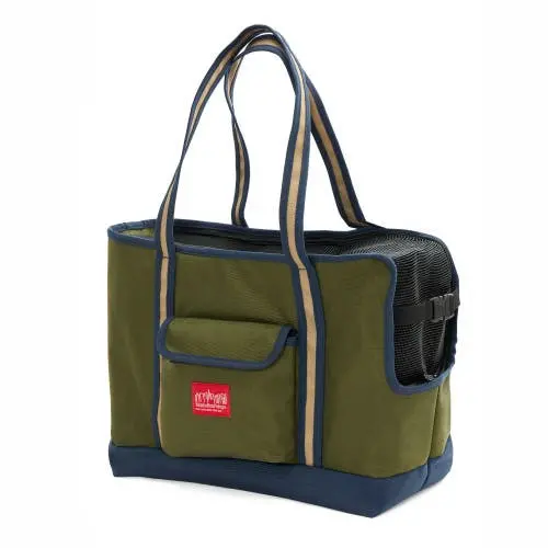 MANHATTAN PORTAGE Pet Carrier Tote Bag - Olive