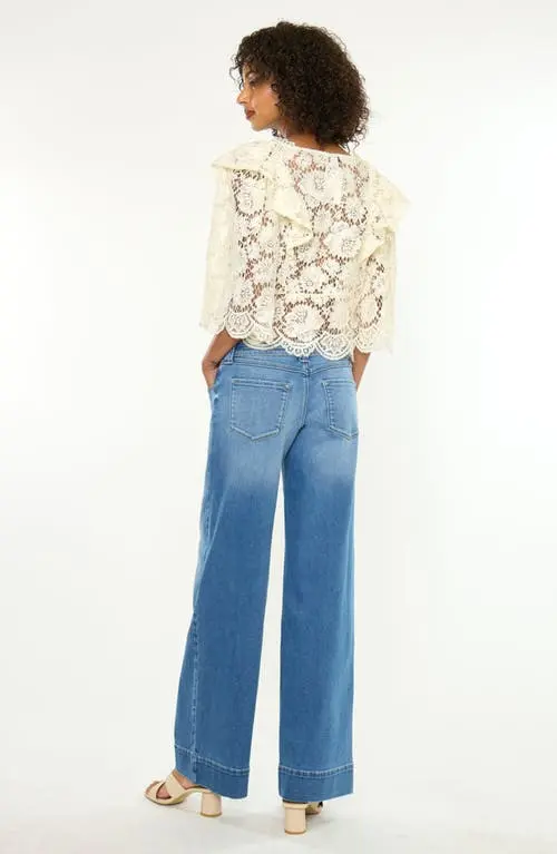 KANCAN Terri Essentials Low Rise Wide Jeans