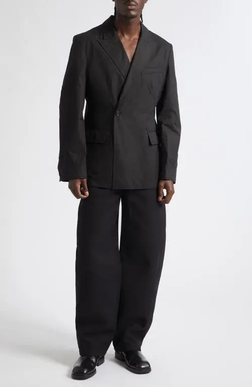 Givenchy Regular Fit Couture Seam Cotton Poplin Jacket