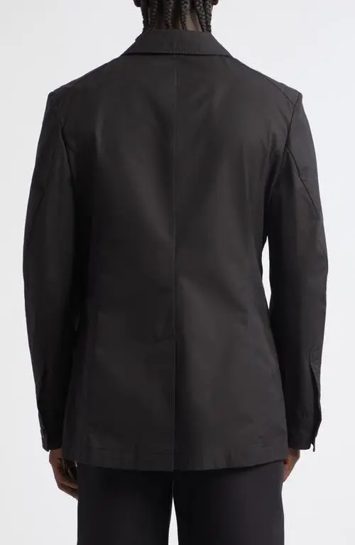 Givenchy Regular Fit Couture Seam Cotton Poplin Jacket