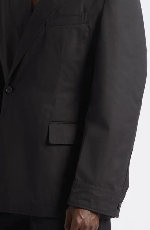Givenchy Regular Fit Couture Seam Cotton Poplin Jacket