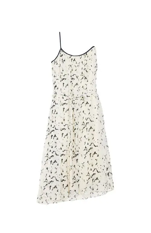 OTTOD'AME Asymmetric Viscose Dress