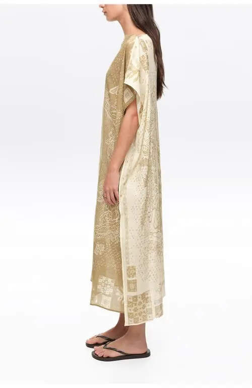 Bimba Y Lola Square Scarf Midi Dress