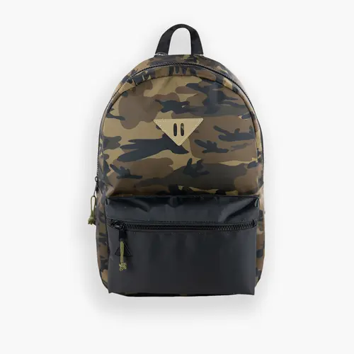 FLY BY NIGHT 17" Camo Backpack - Grey