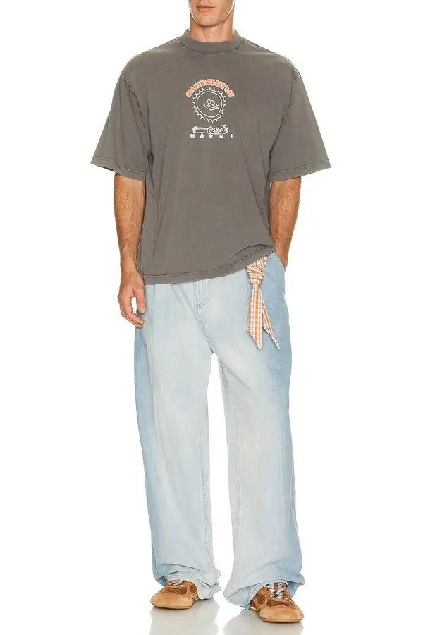 Marni Tee Shirt In Grey