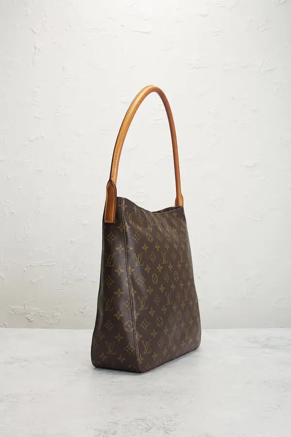 LOUIS VUITTON Monogram Looping Gm Shoulder Bag - Brown