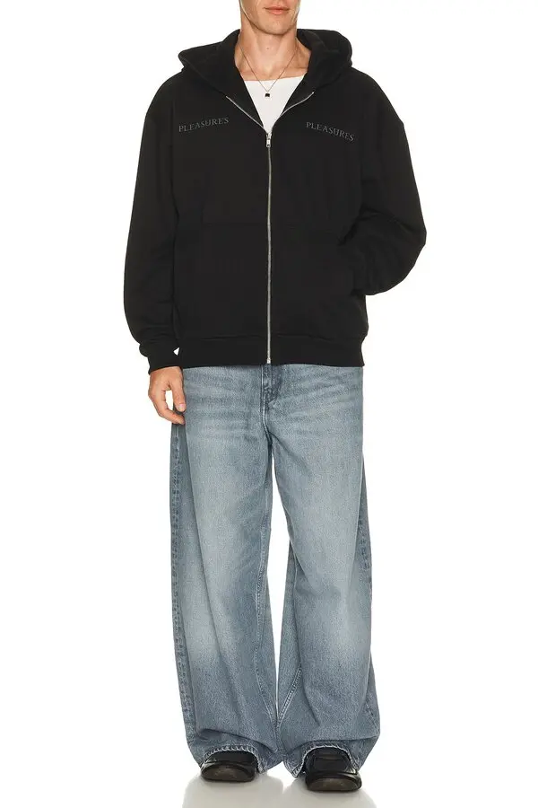 PLEASURES Spine Full Zip Hoodie