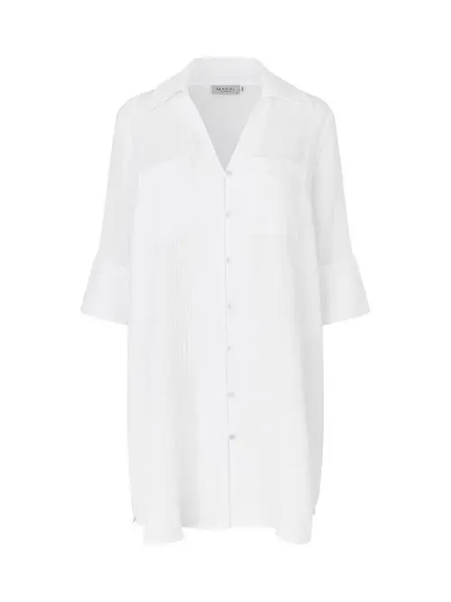 MASAI COPENHAGEN Mairara Button-front Long Shirt