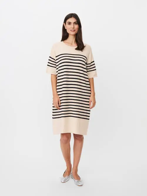 MASAI COPENHAGEN Striped Relaxed Knit Dress