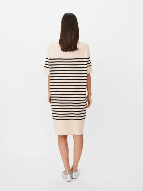 MASAI COPENHAGEN Striped Relaxed Knit Dress