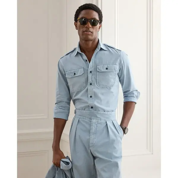 Ralph Lauren Garment-dyed Twill Shirt