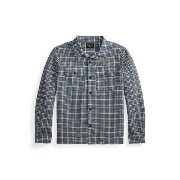 Ralph Lauren Plaid Twill Camp Shirt