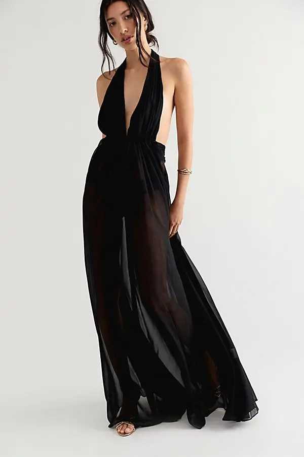 Arcina Ori Florence Maxi Dress - Black