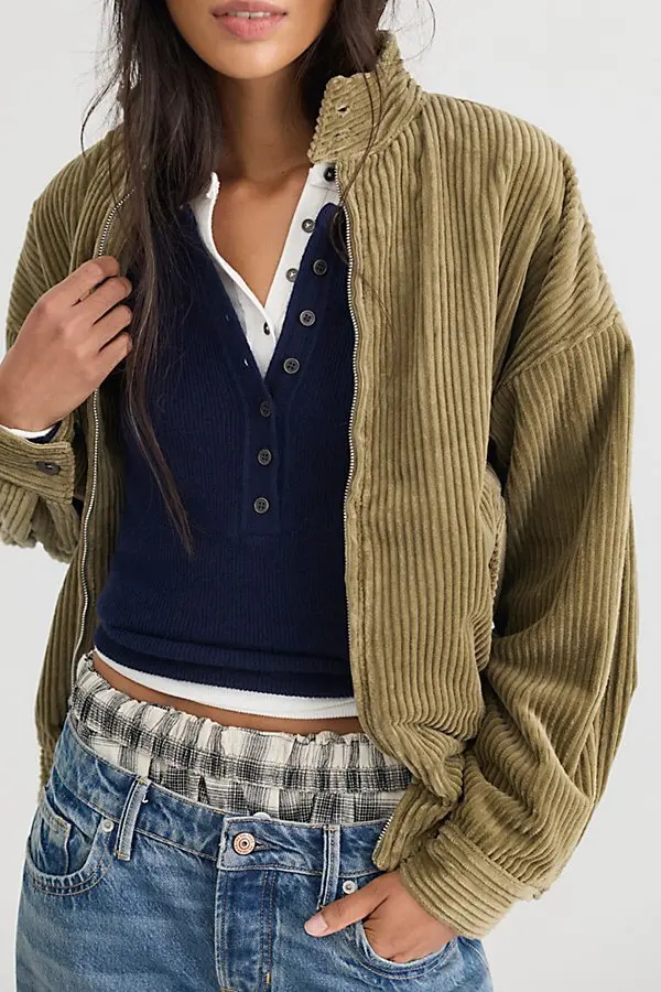 Free People We The Free Hudson Solid Cashmere Henley - Shark
