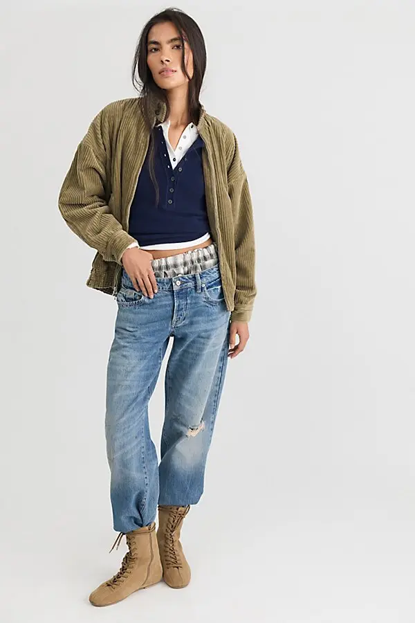 Free People We The Free Hudson Solid Cashmere Henley - Shark