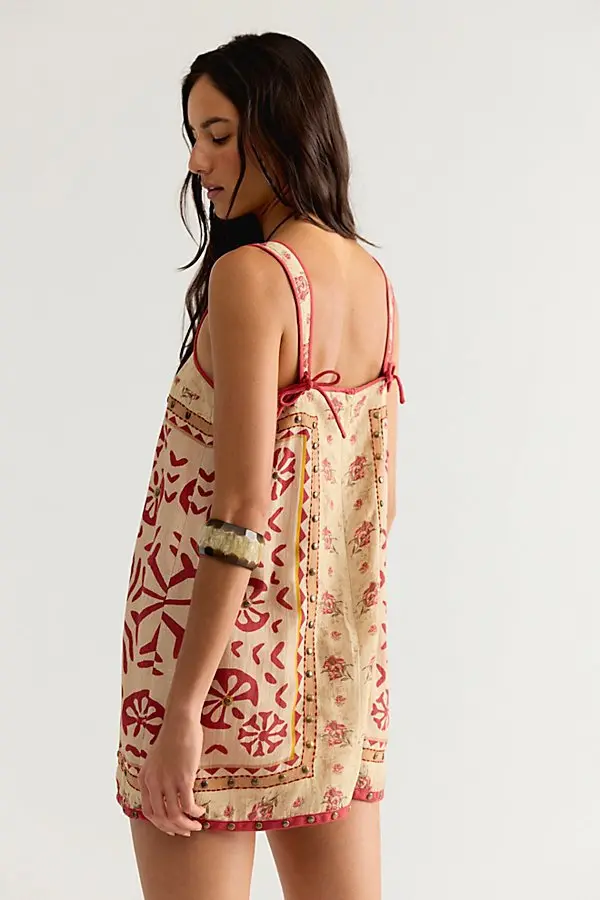 Free People Fleur Mini Shift Dress
