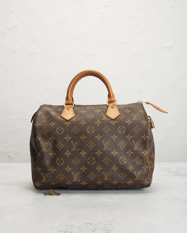FWRD RENEW Louis Vuitton Monogram Speedy 30 Handbag