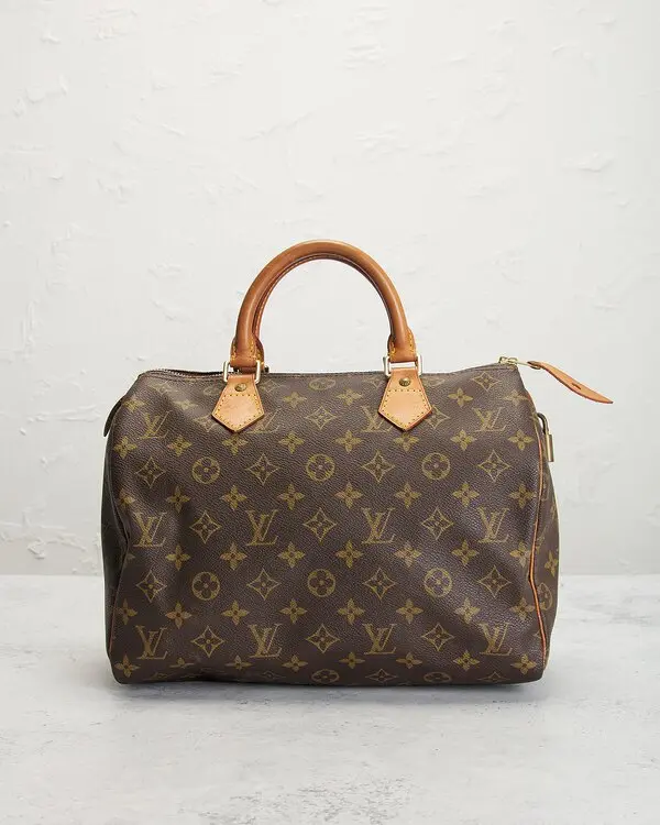 FWRD RENEW Louis Vuitton Monogram Speedy 30 Handbag