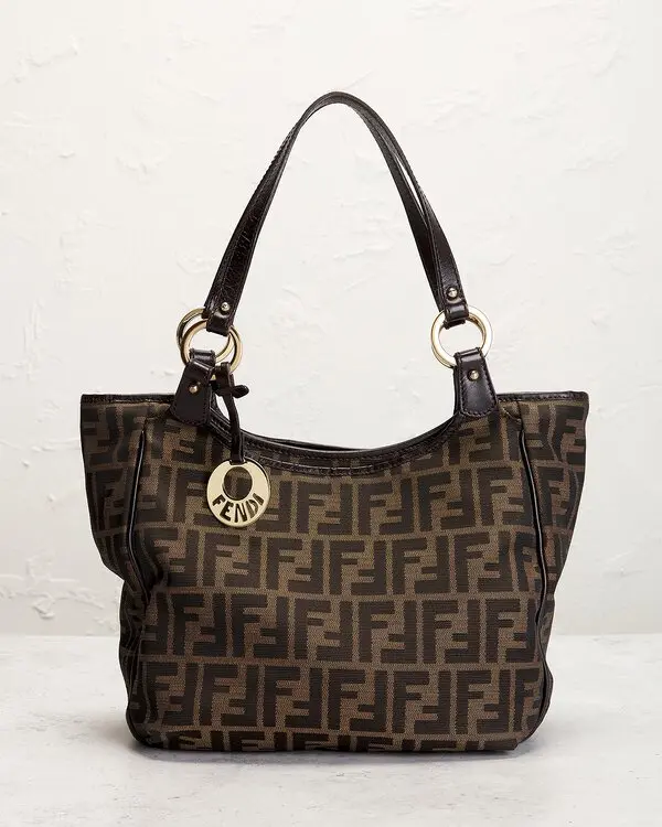 FWRD RENEW Fendi Zucca Chef Tote Bag