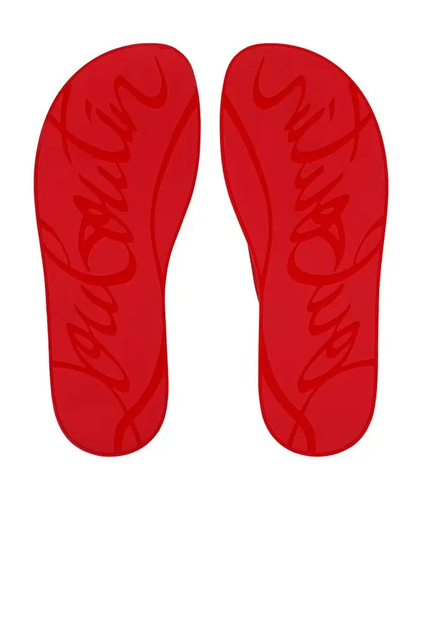 CHRISTIAN LOUBOUTIN The Summer Flip Flop - Loubi