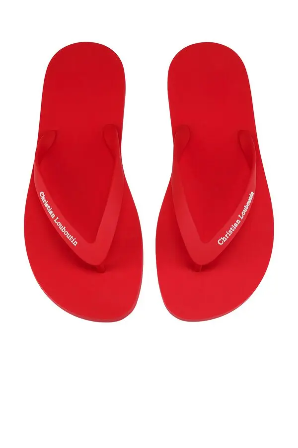 CHRISTIAN LOUBOUTIN The Summer Flip Flop - Loubi