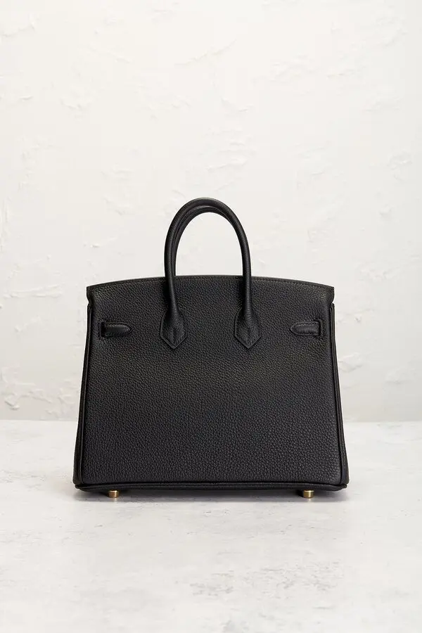 Hermès Togo Birkin 25 Handbag - Noir
