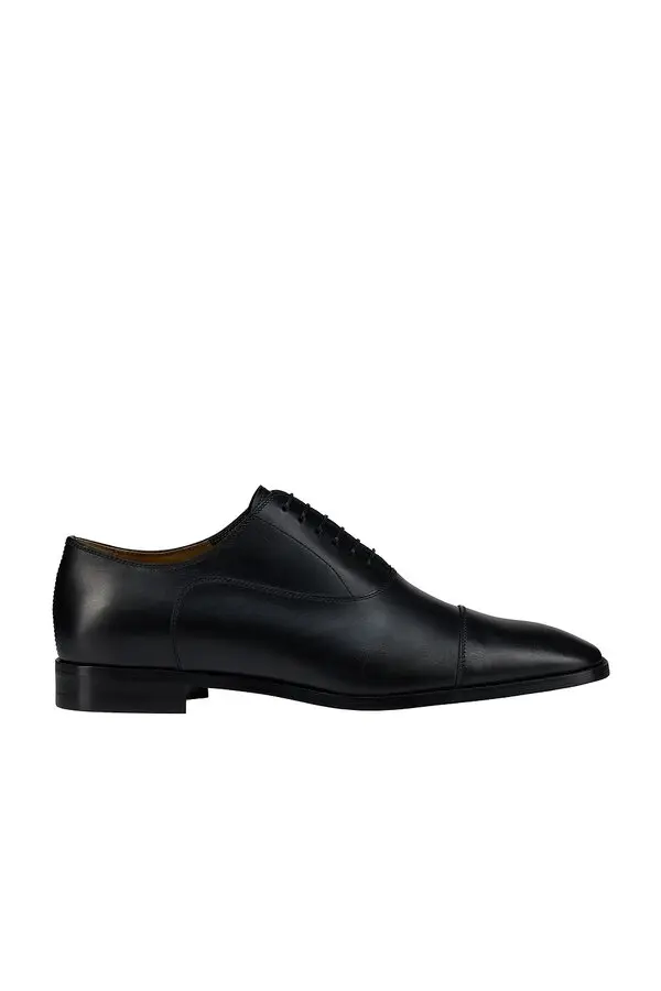 CHRISTIAN LOUBOUTIN Greggory Flat Oxford - Black