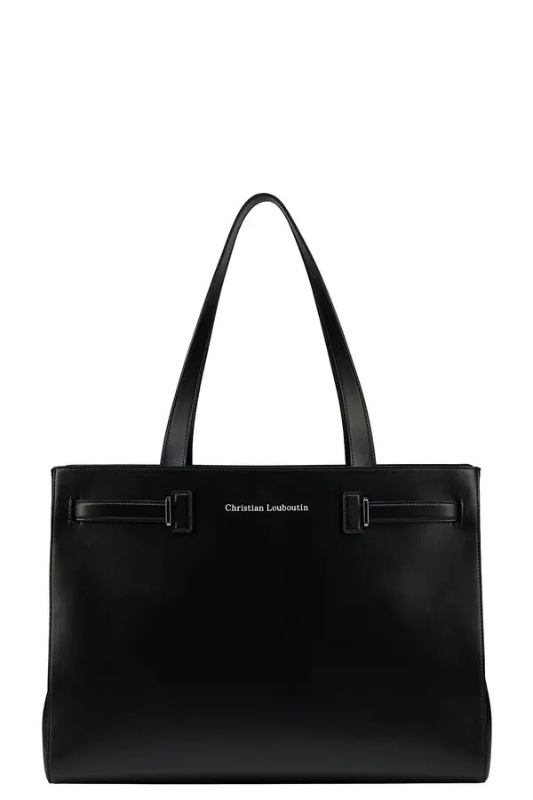 CHRISTIAN LOUBOUTIN Tactical Tote E/w - Black