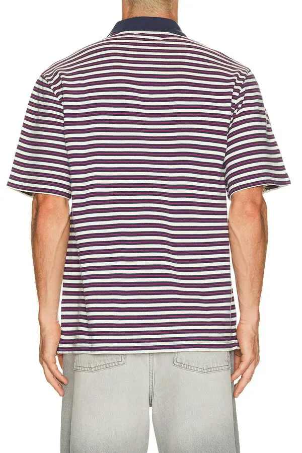 PARRA Flag Striper Polo Shirt