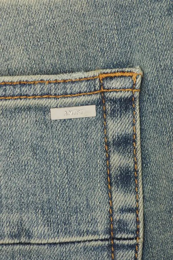 Amiri Flannel Mx1 Jean - Medium Indigo