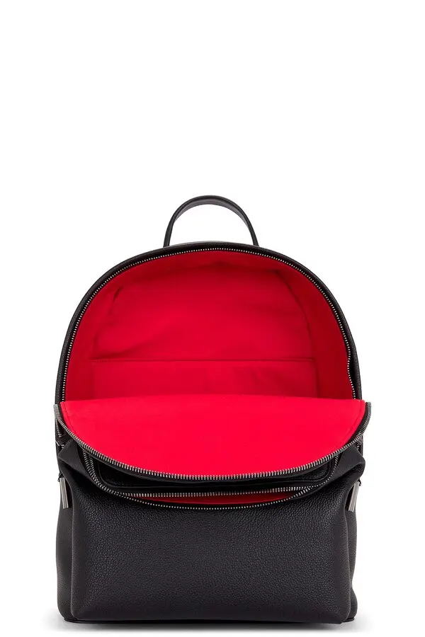 CHRISTIAN LOUBOUTIN Nostalgic Backpack Calf Empire - Black